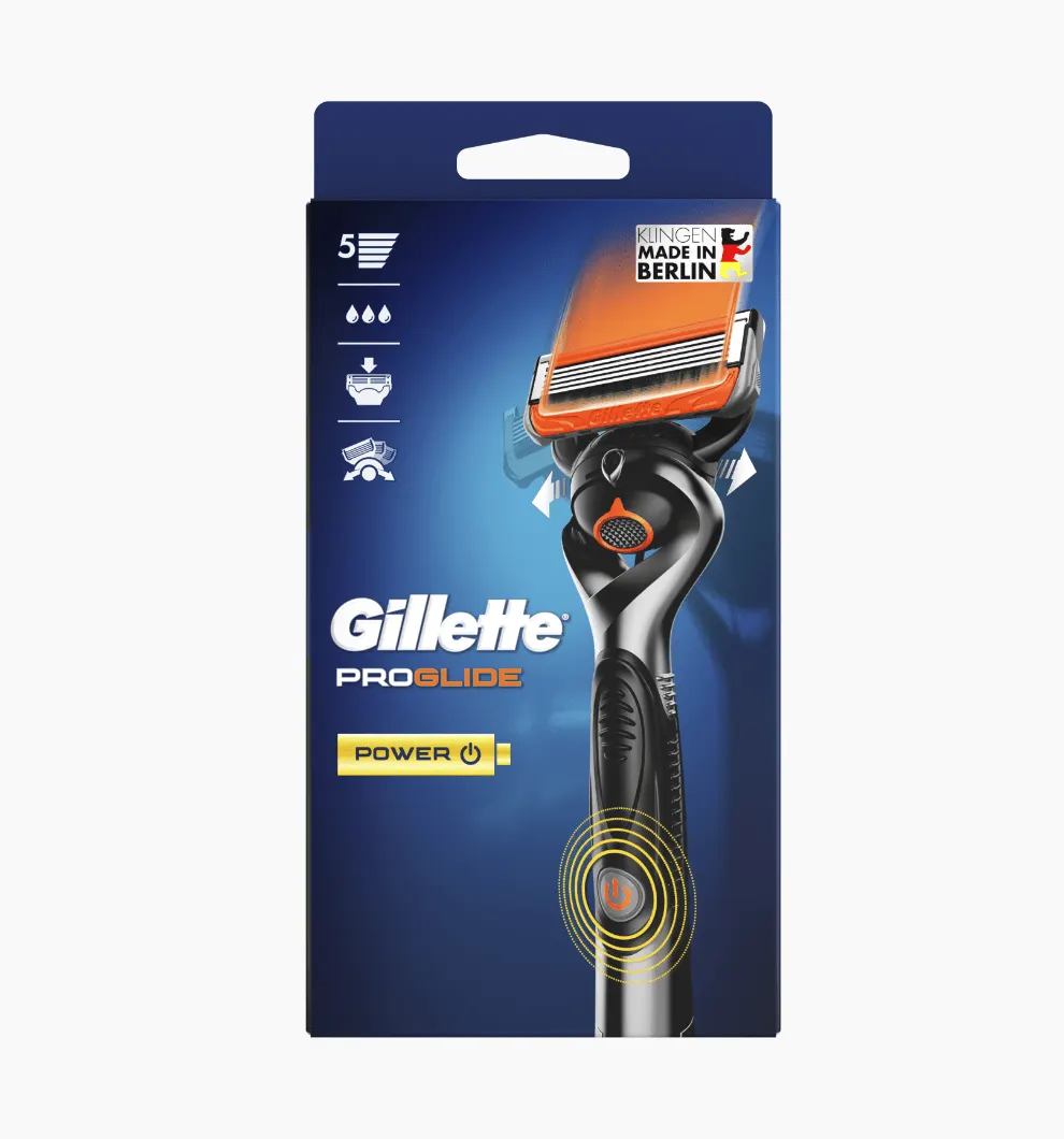 ProGlide Power Rasierer: Unschlagbarer Komfort | Gillette DE