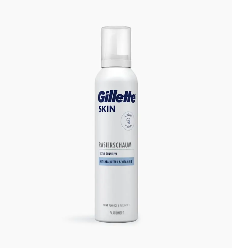 Gillette Skin Ultra Sensitive Rasierschaum für Männer | Gillette