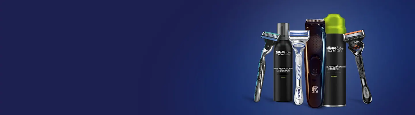 Rasur- und Pflegeprodukte für Männer | Gillette DE