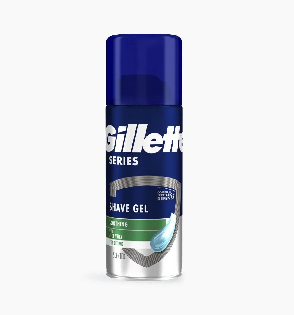 Gillette Series beruhigendes Rasiergel mit Aloe Vera | Gillette DE