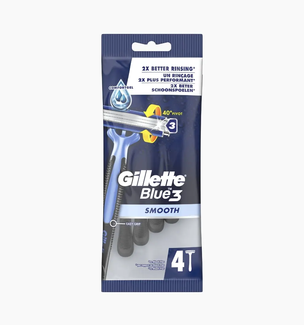 Rasoir Jetable Blue3 : Rasage confortable & simple | Gillette