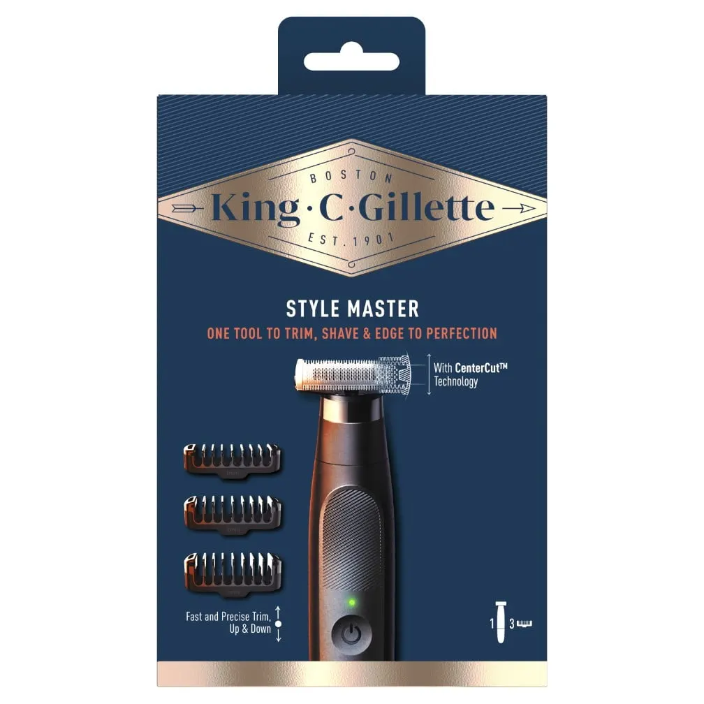 Tondeuse à barbe Style Master | King C. Gillette FR
