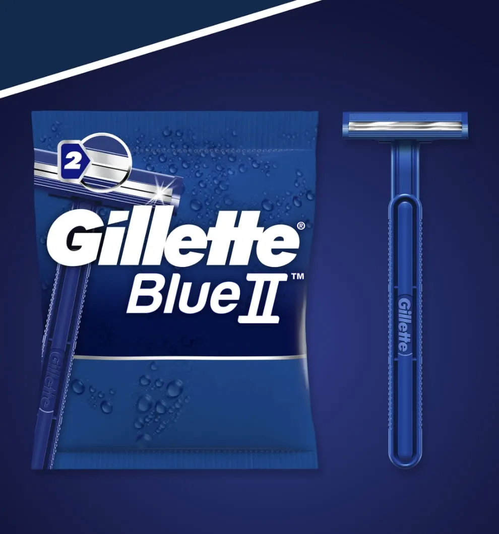Rasoirs jetables Blue II : rasage ultra-doux | Gillette FR
