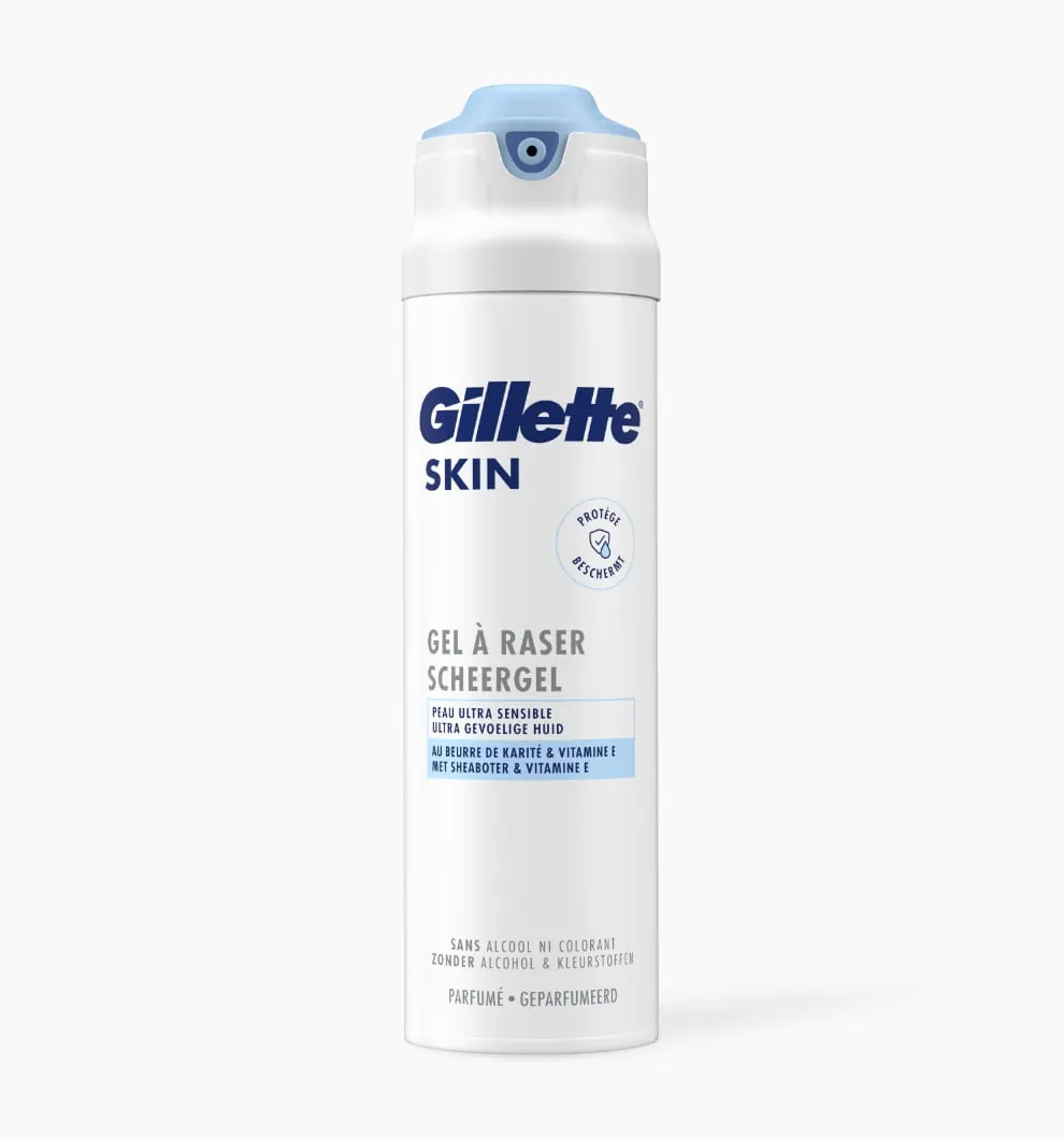 Gillette Gel de Rasage Peau Sensible | Gillette FR