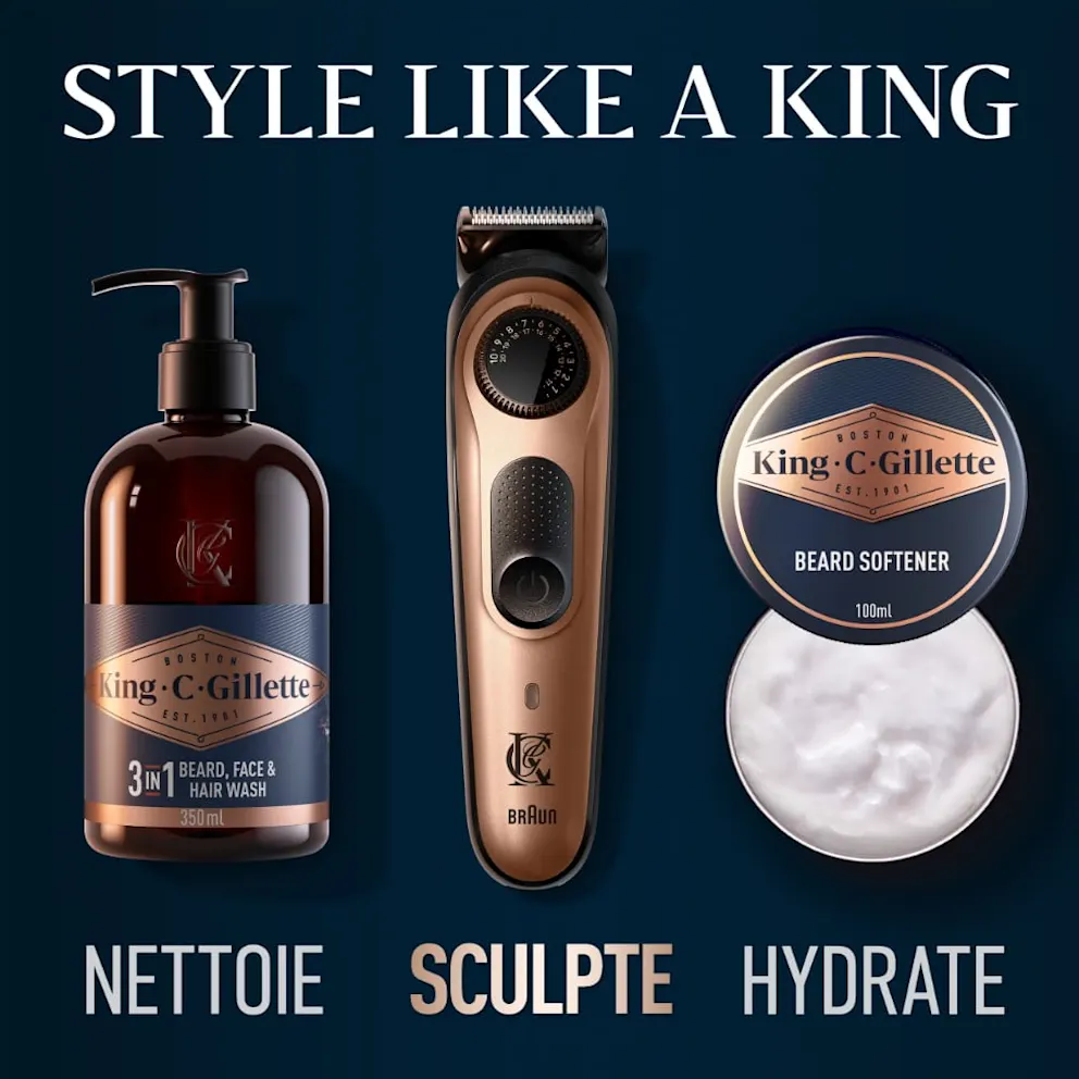 Tondeuse barbe PRO pour homme | King C Gillette FR