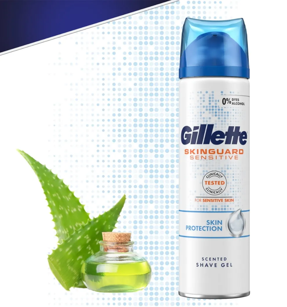 Gel SkinGuard Sensitive: Protection, Douceur & Soin | Gillette