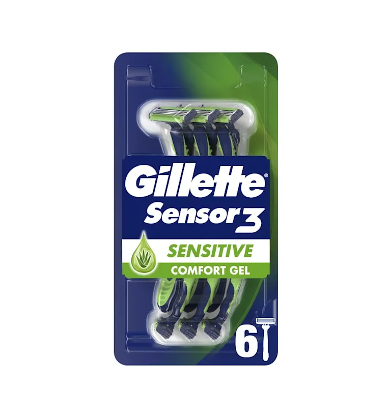 Gillette Sensor3 Sensitive Einwegrasierer für Männer | Gillette DE