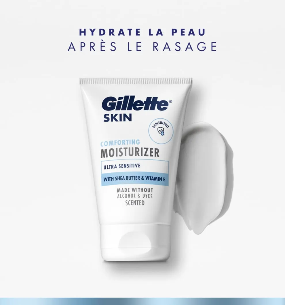 Gillette SKIN Soin Hydratant Visage pour homme | Gillette