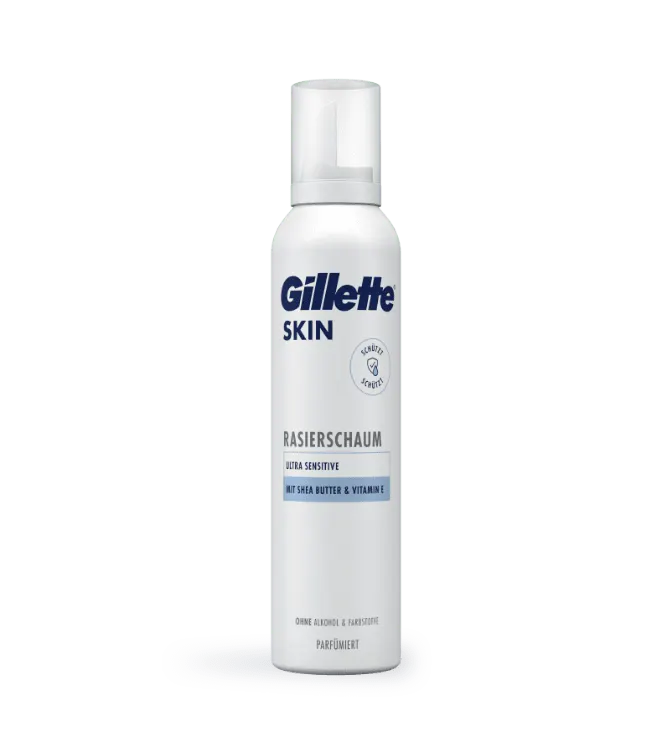 Gillette Skin Ultra Sensitive Rasierschaum für Männer | Gillette