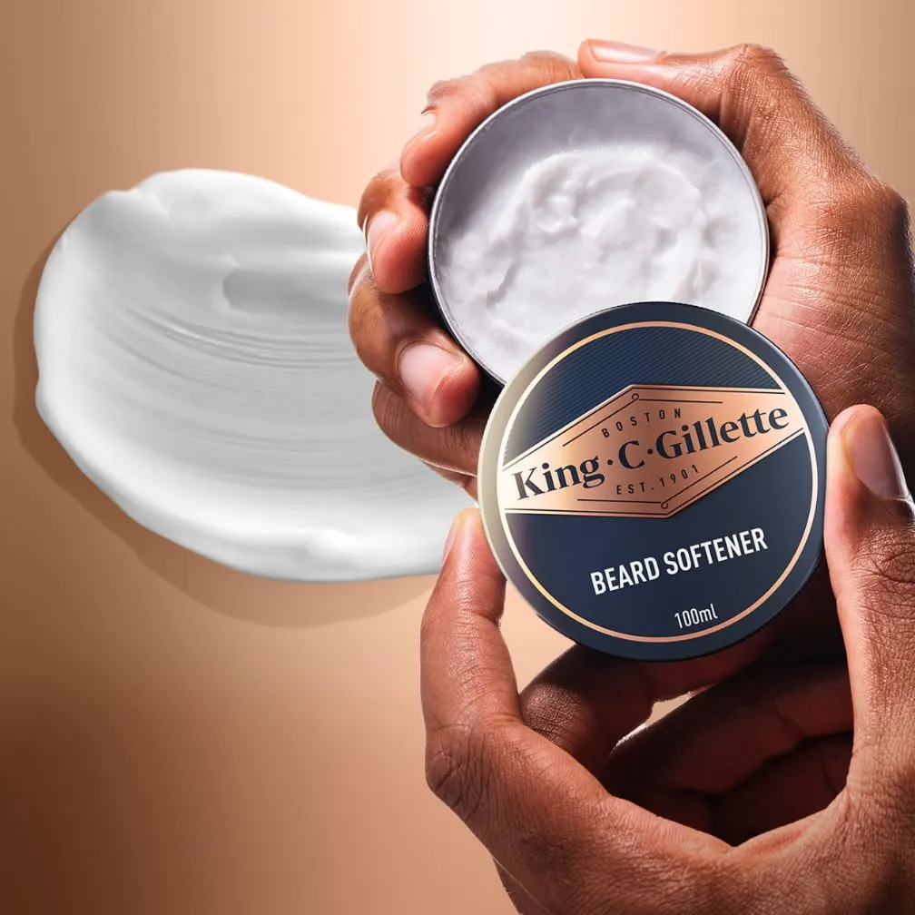 Baume à barbe : Soin Conditionnant Barbe | King C. Gillette FR