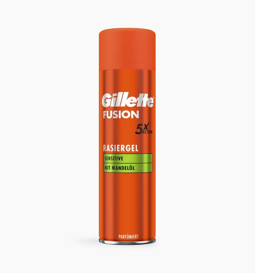 Gillette Fusion5 Sensitive Rasiergel für Männer | Gillette DE
