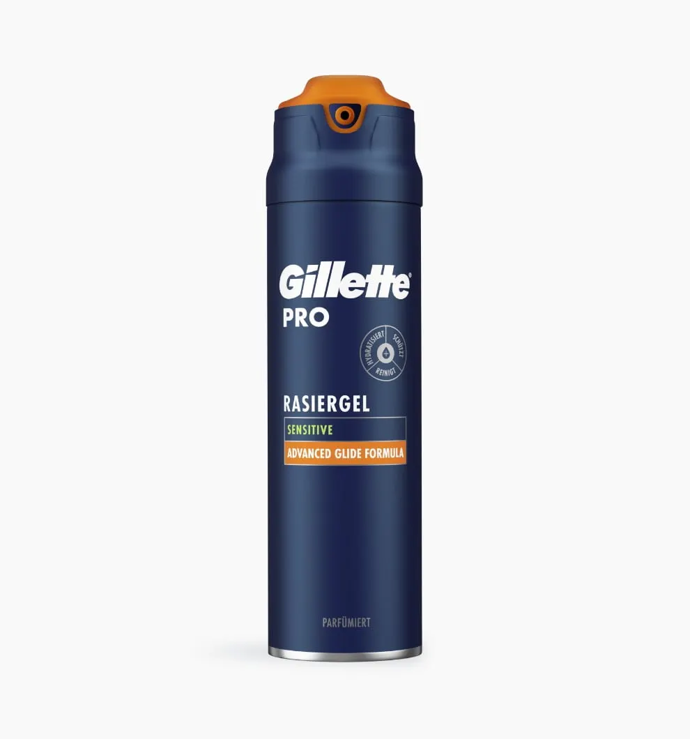 Gillette PRO Sensitive Rasiergel für Männer | Gillette DE