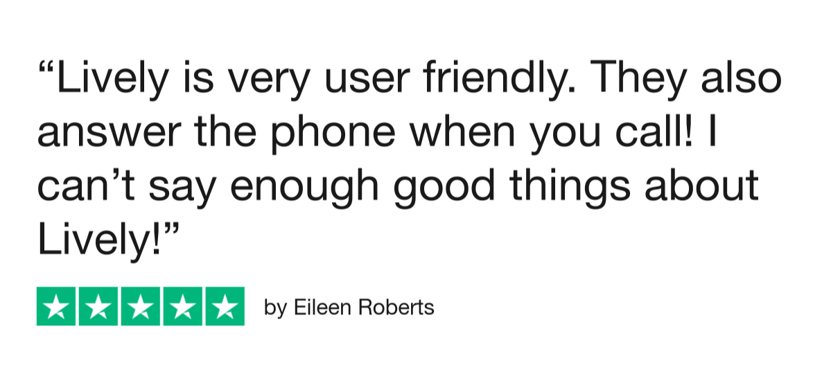 User Reviews | Lively