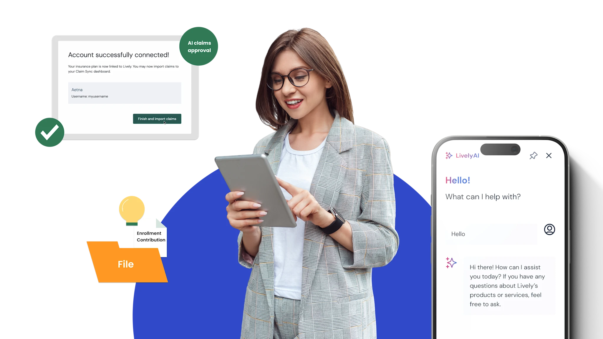 Lively AI Benefits Bundle | Save Time on Employee Benefits | Lively