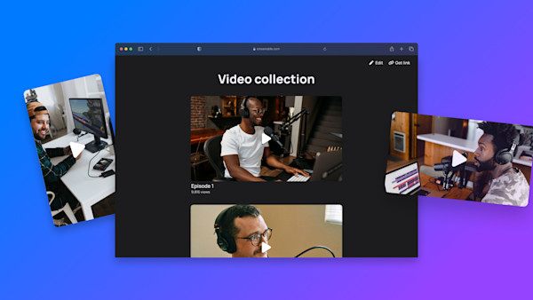 Send videos with a link