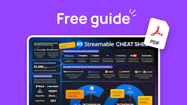 Streamable infographic