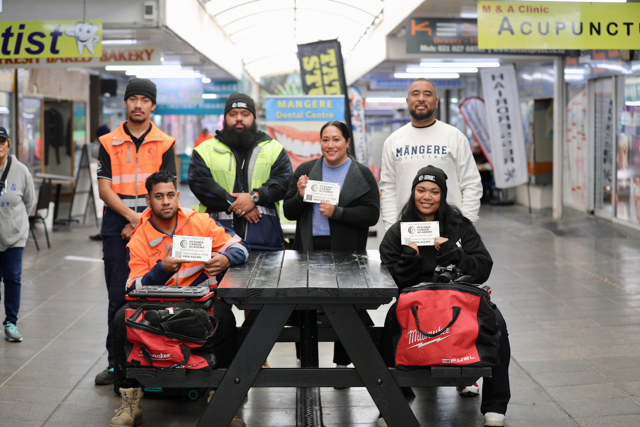 OCA Students Donate Picnic Table to Māngere Town Centre | The Fono