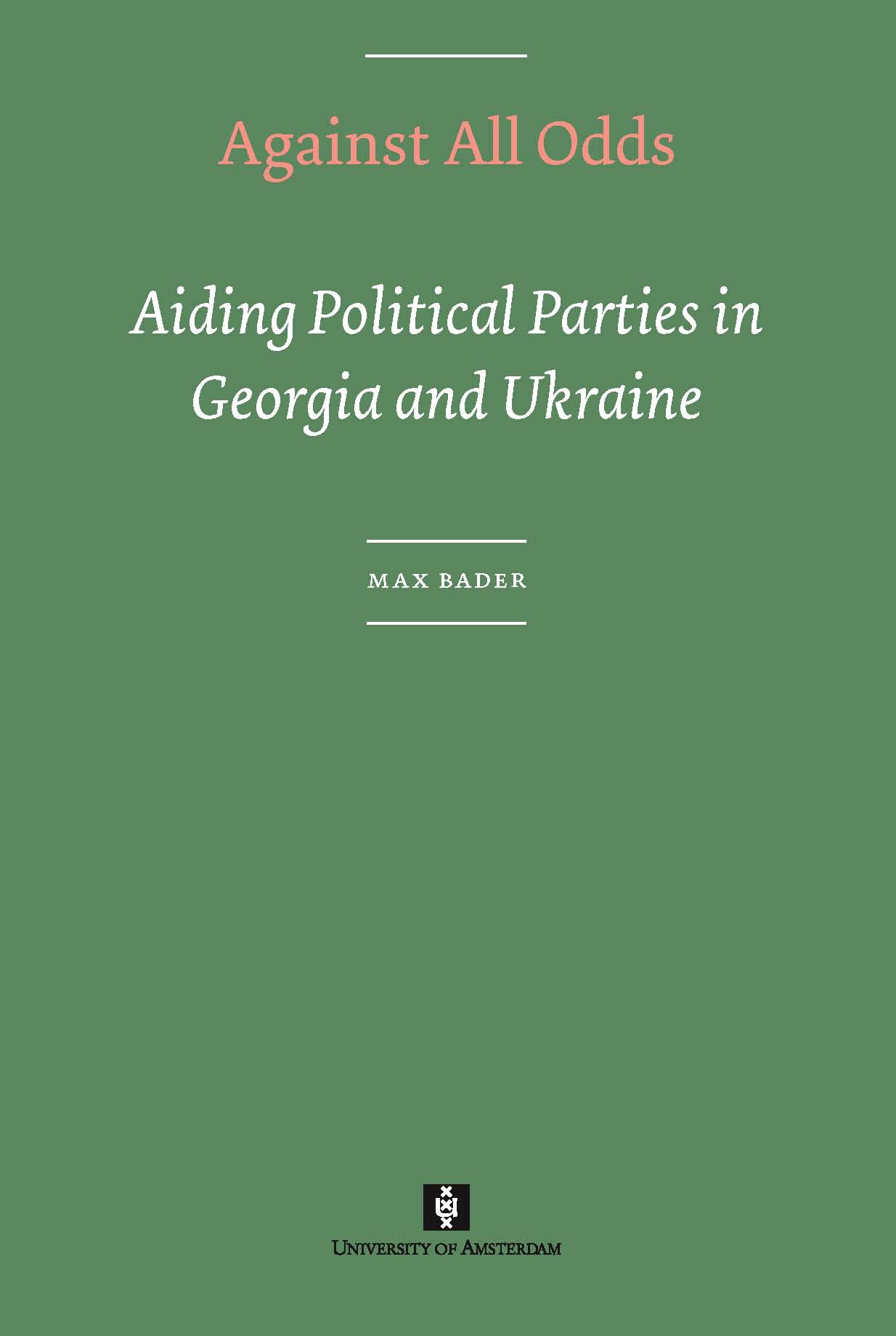 Against All Odds | Amsterdam University Press