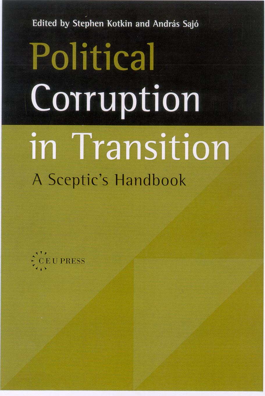 Political Corruption in Transition | Amsterdam University Press