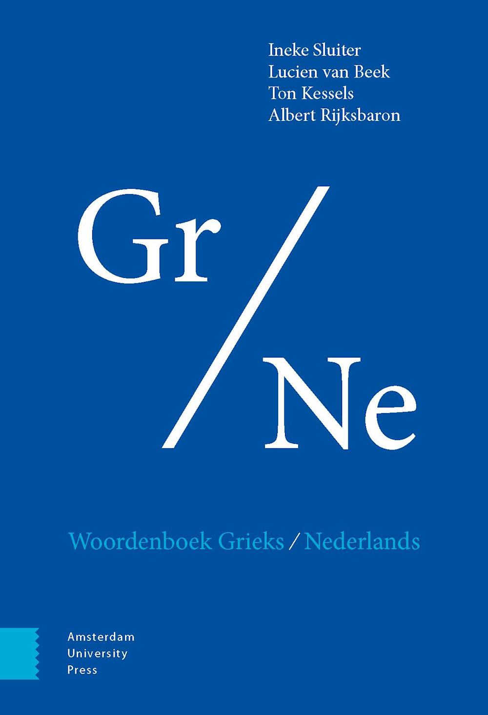 Woordenboek Grieks/Nederlands | Amsterdam University Press