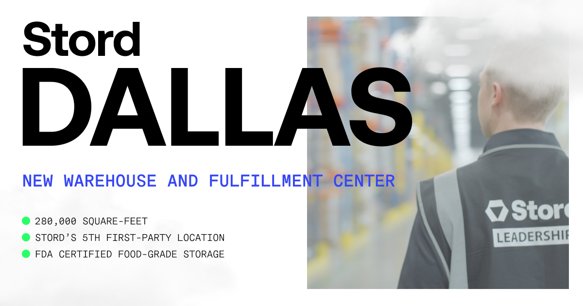 Stord Expands Fulfillment Capability with Dallas Facility