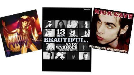 Strage tipsar om Peaches, Cave och Warhol