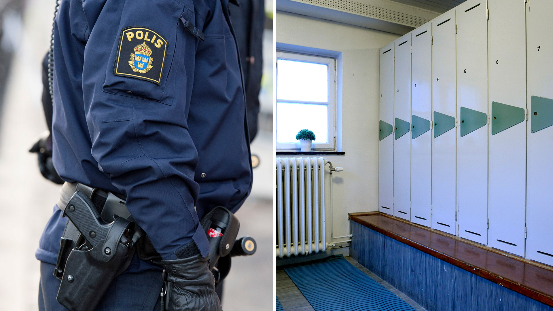 Polis sköt igenom toalettvägg på stationen: ”Fipplade”