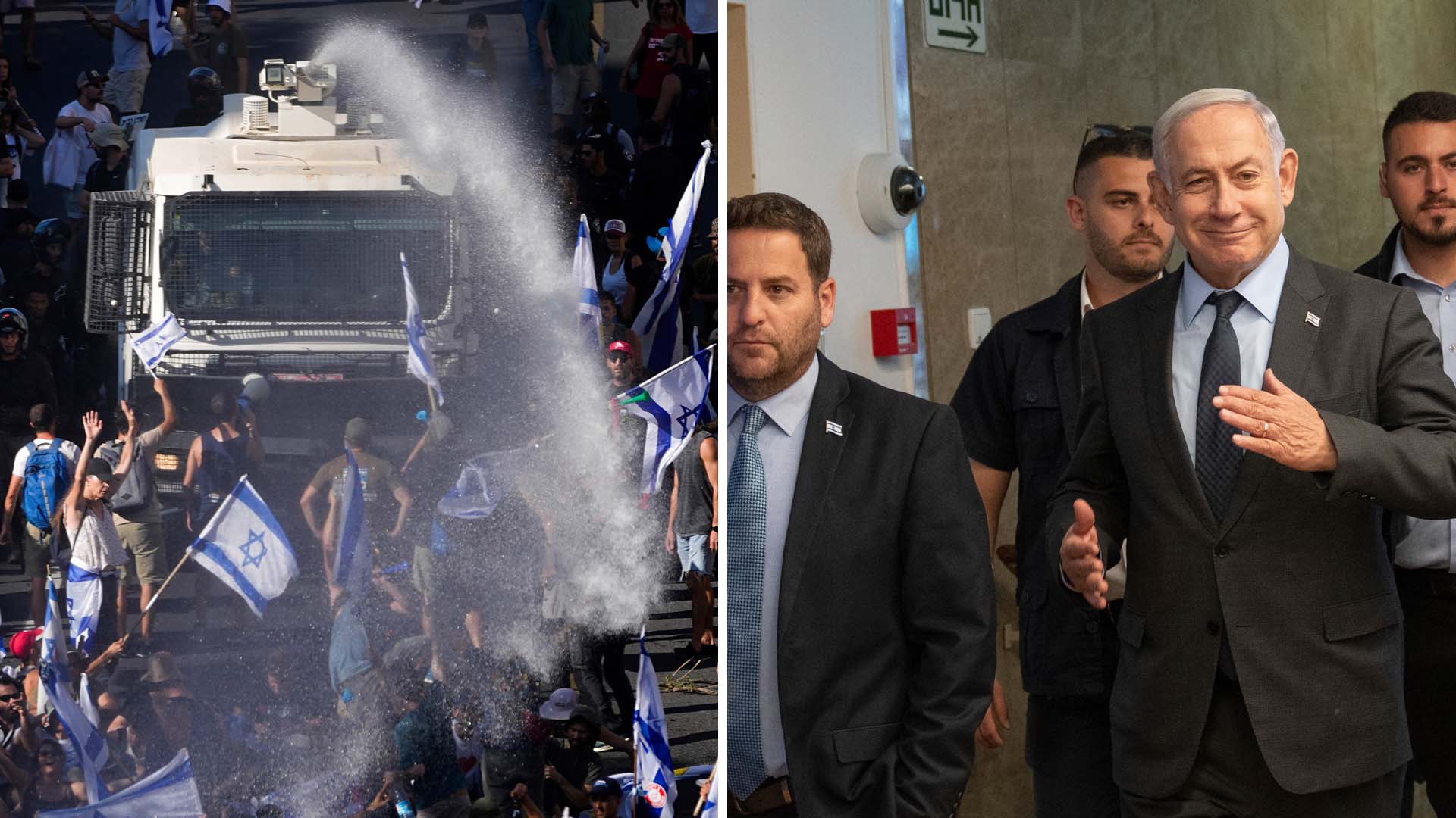 Stora protester när Israel röstat ja till ny lag