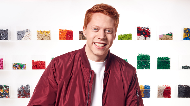 Mauri Hermundsson leder nya satsningen LEGO Masters Sverige