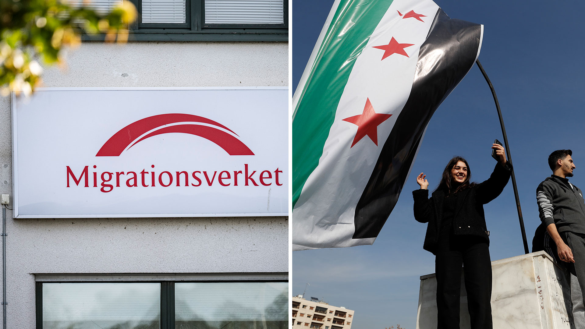 Syriska asylärenden pausas