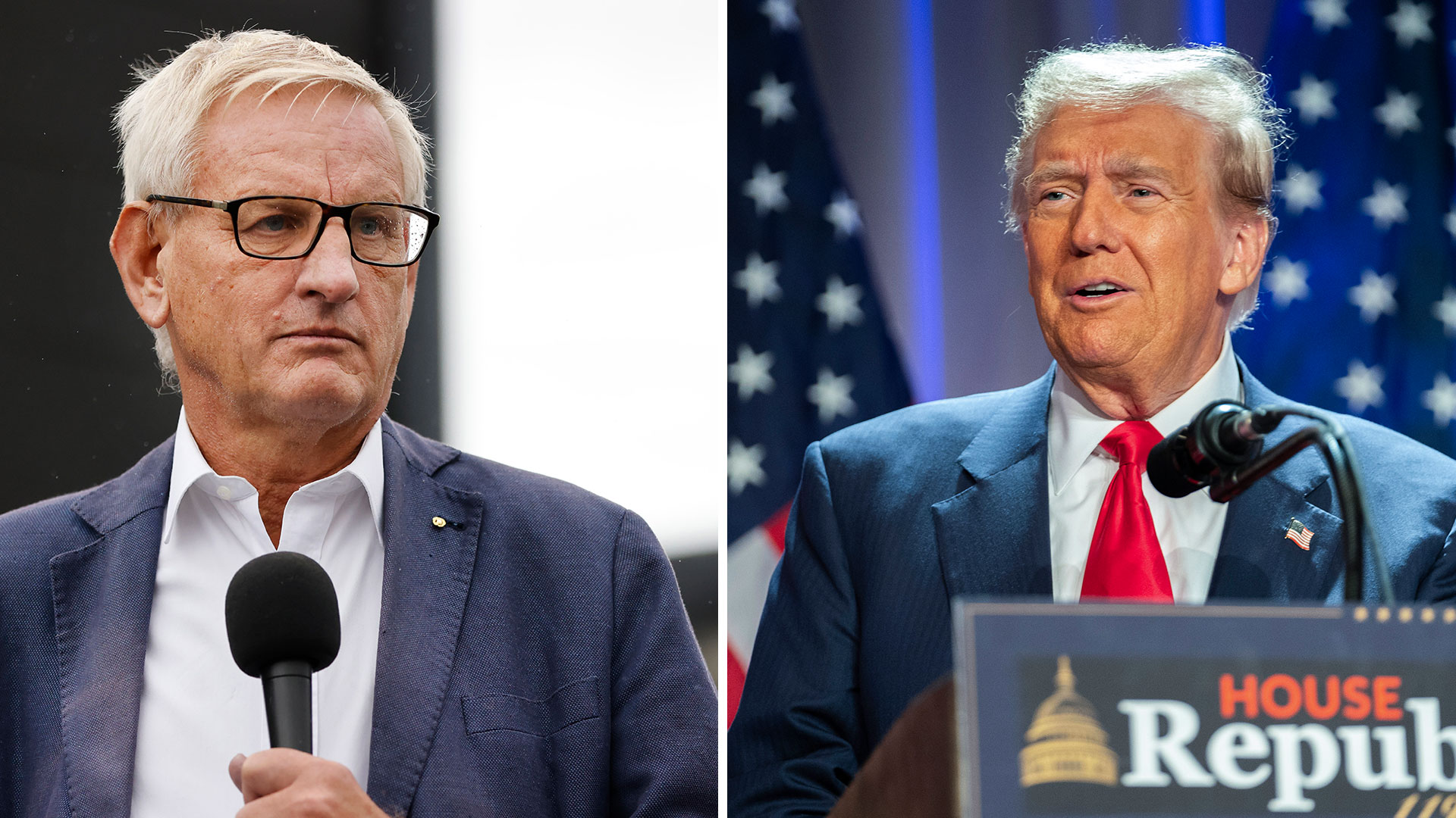 Bilds kritik mot Trump: Tvivlar på att han vet vad han gör