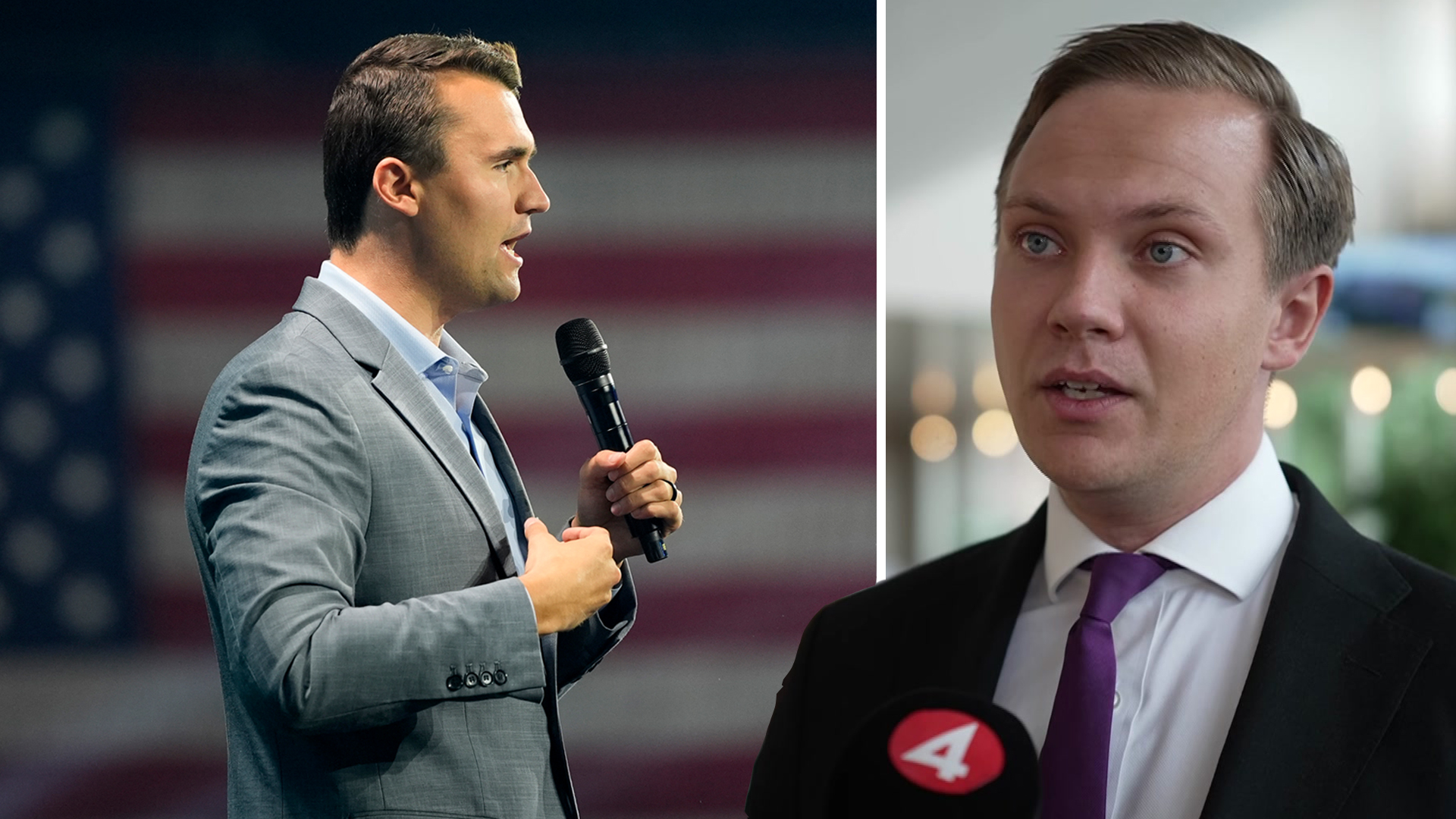 Reaktionerna efter mordet på Charlie Kirk: ”Kan inte fatta”