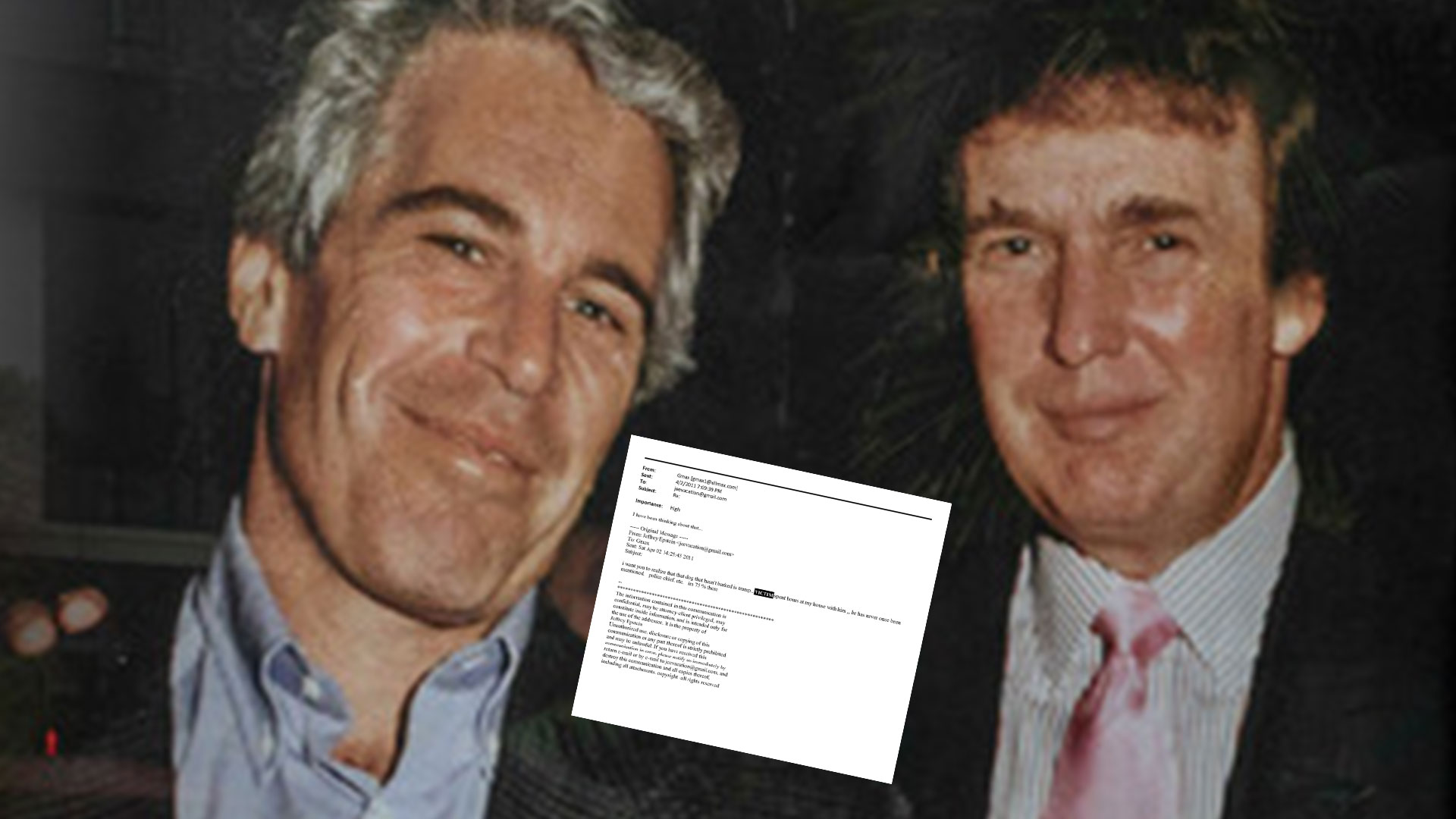 Trumps namn förekommer i nya Epstein-mejl