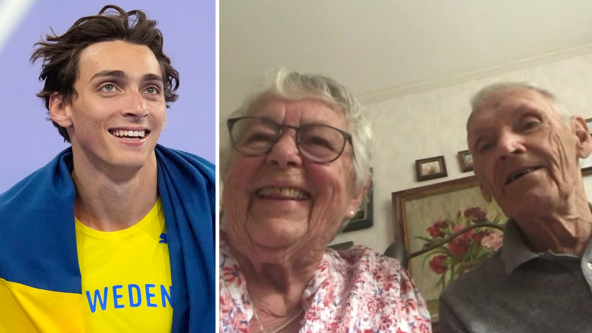 Mormor och morfar om Duplantis sagolika OS-bragd