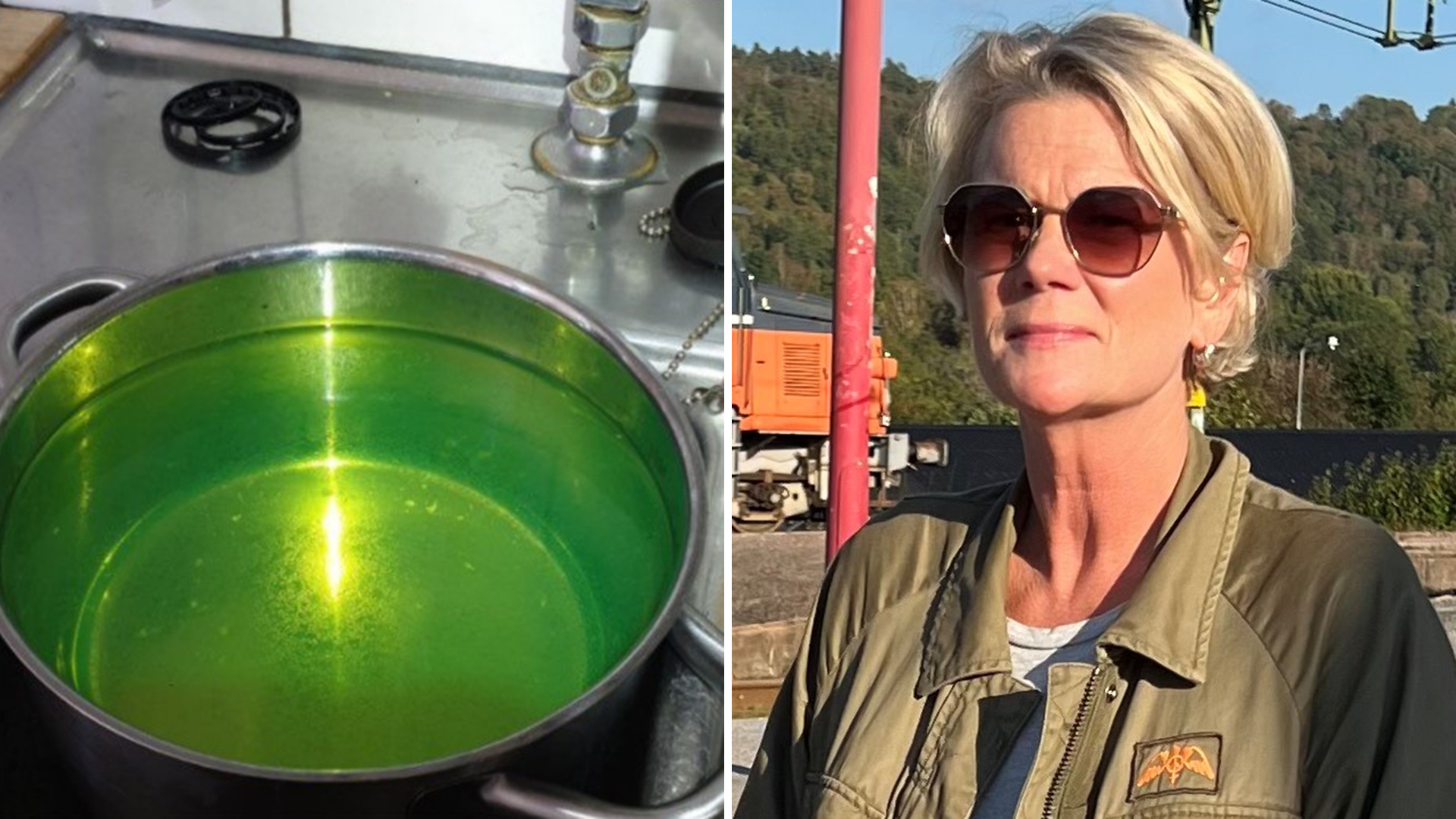 Grönt vatten i kranarna – i ett halvår