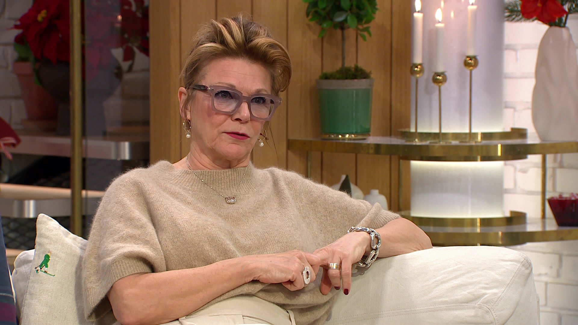 Katrin Sundberg tillbaka på scen efter cancerbeskedet