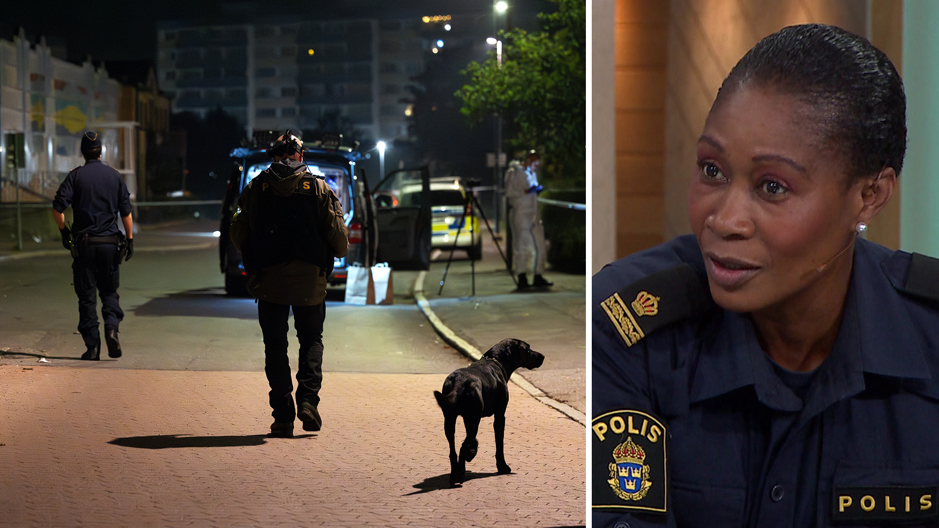 Polisen Rissa Seidou: Militären kan inte lösa problemet