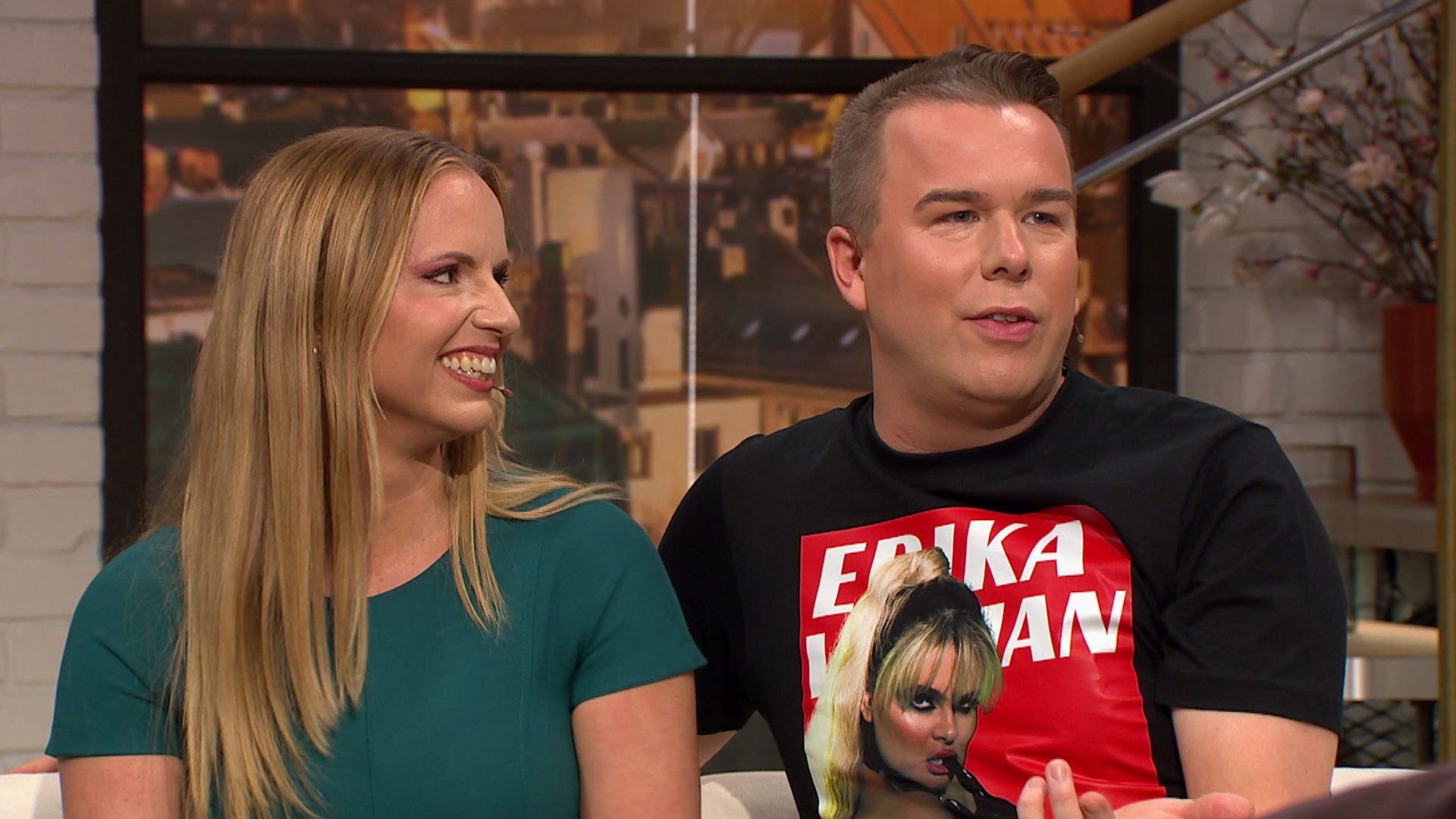 Sara Skyttedal och Farao Groth fann varandra i Förrädarna