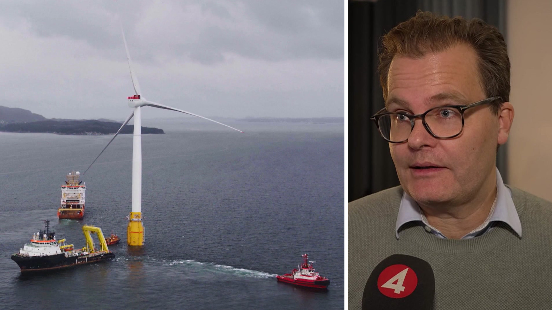 Kritik mot avslag för vindkraftsparker i Östersjön