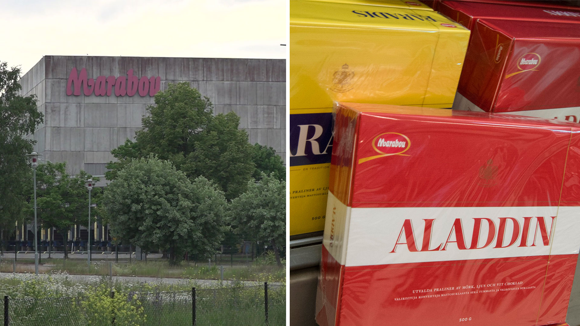 Marabous fabrik utsatt för bombhot