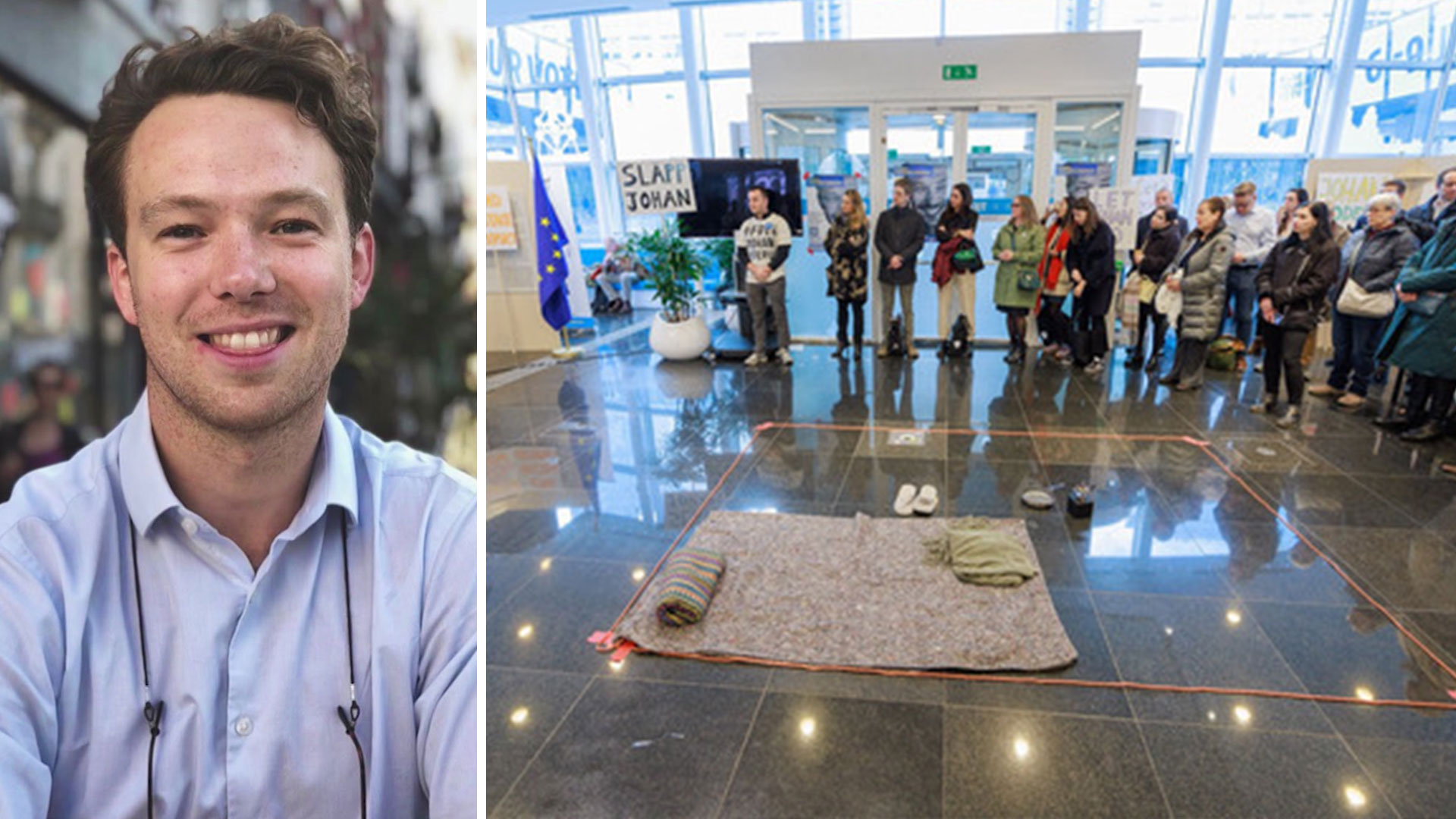 Johan Floderus har suttit fängslad i två år