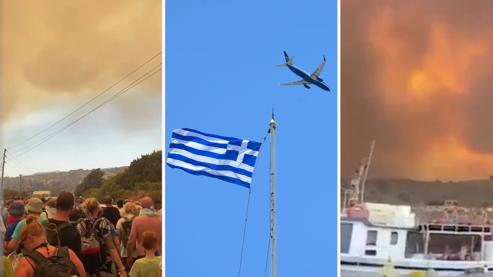 Resebolagen fortsätter flyga till Rhodos – trots bränderna