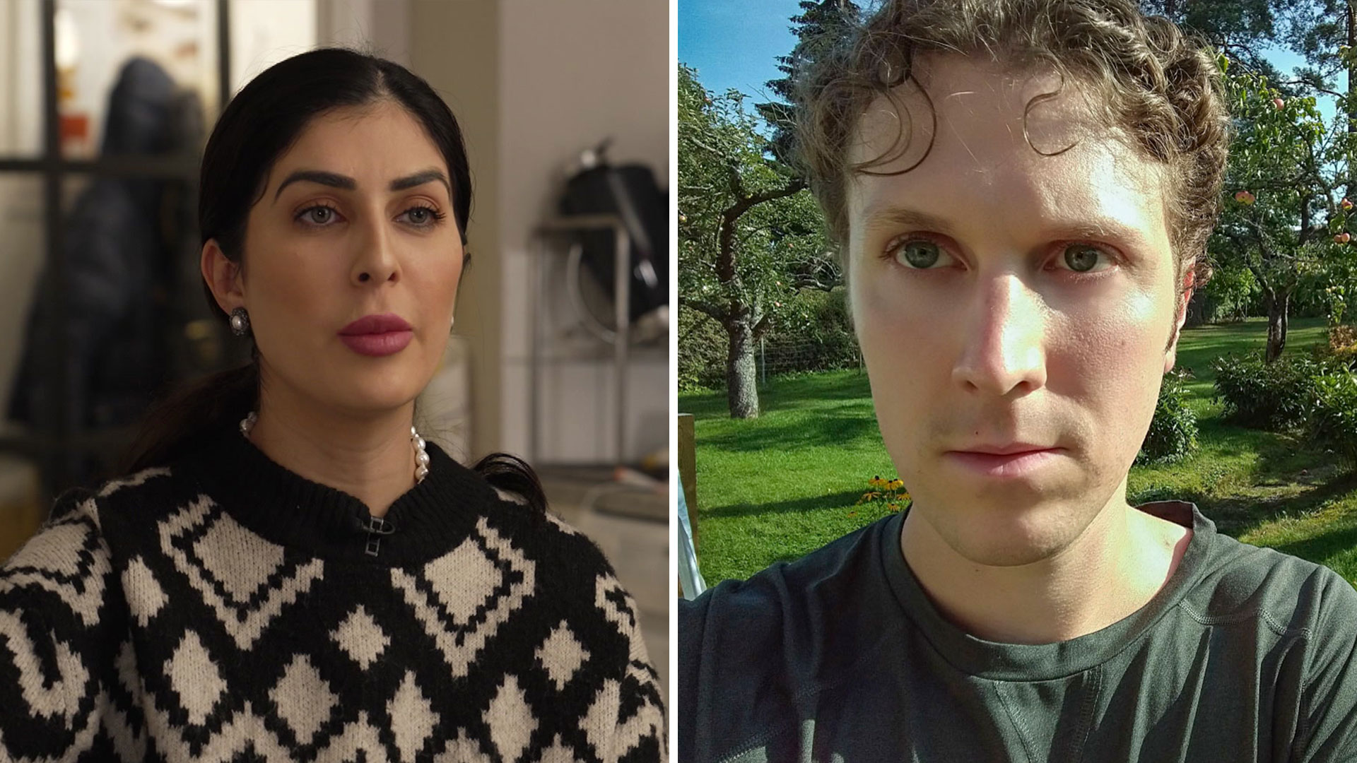 Maria Jabal Khail var granne med Rickard Andersson i Örebro