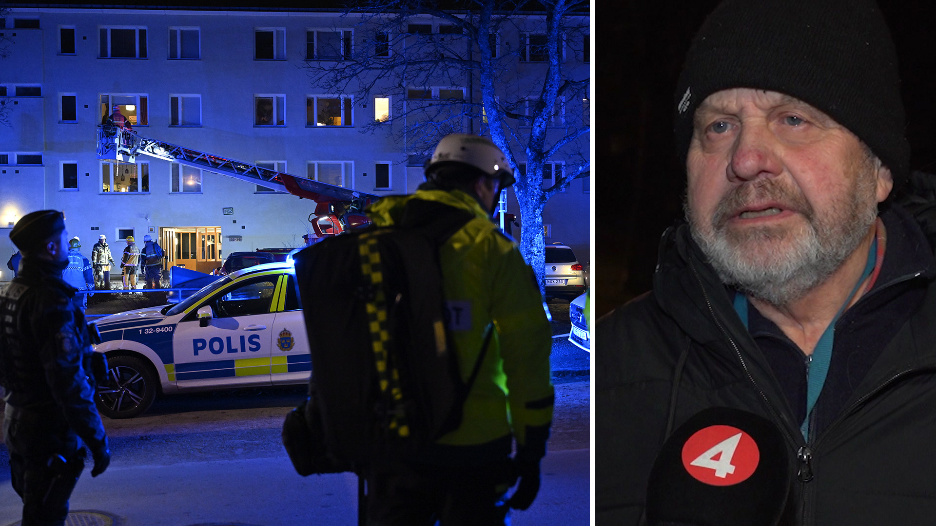 Explosion i Farsta strand