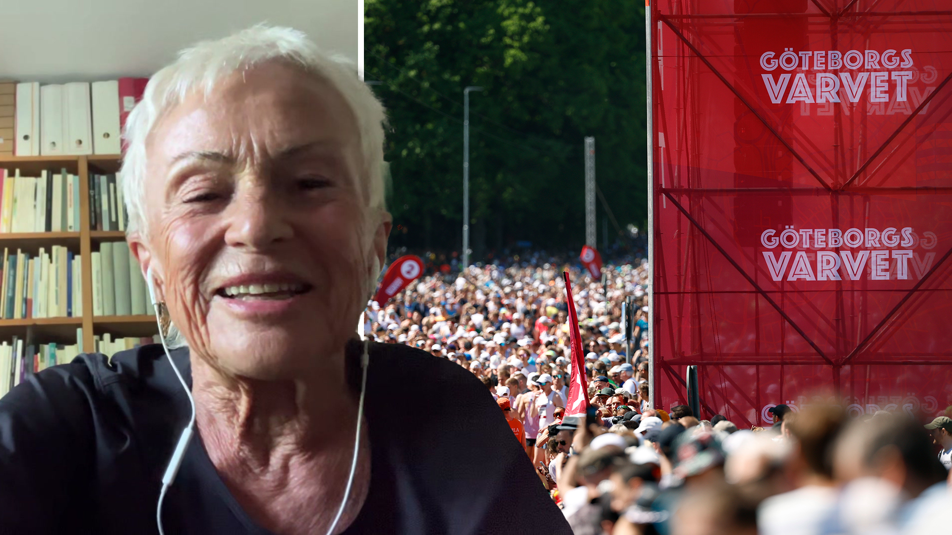 Bibbi, 81, har sprungit Göteborgsvarvet över 30 gånger