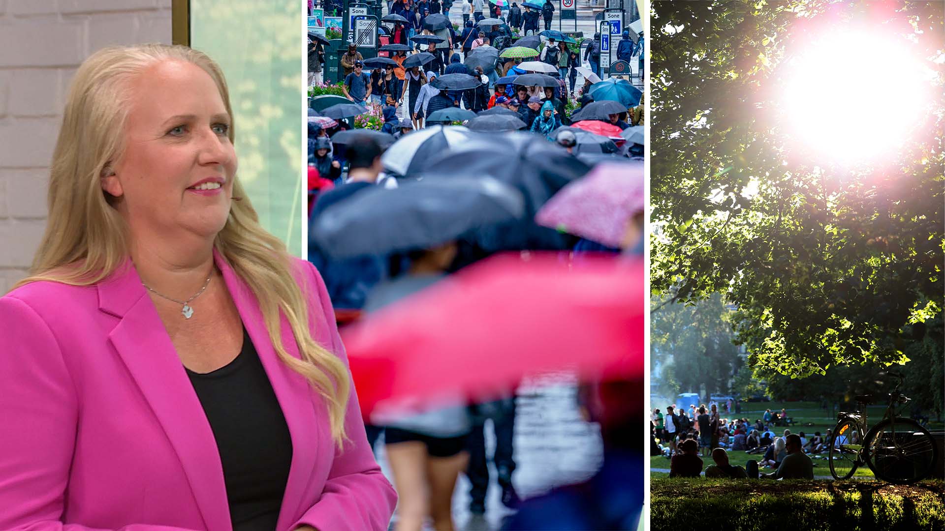 Meteorologen Ingrid Eronn: ”Rejält med regn och blåst”
