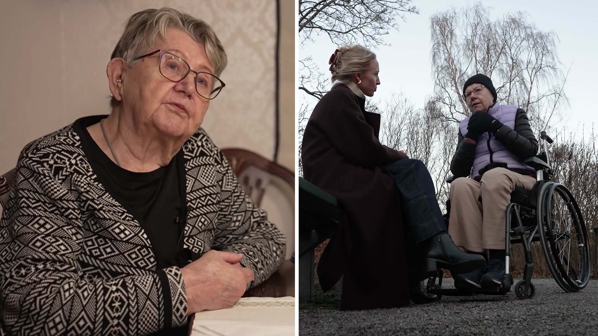 Ylva berättade om övergrepp på äldreboende – hyllas av Elsa