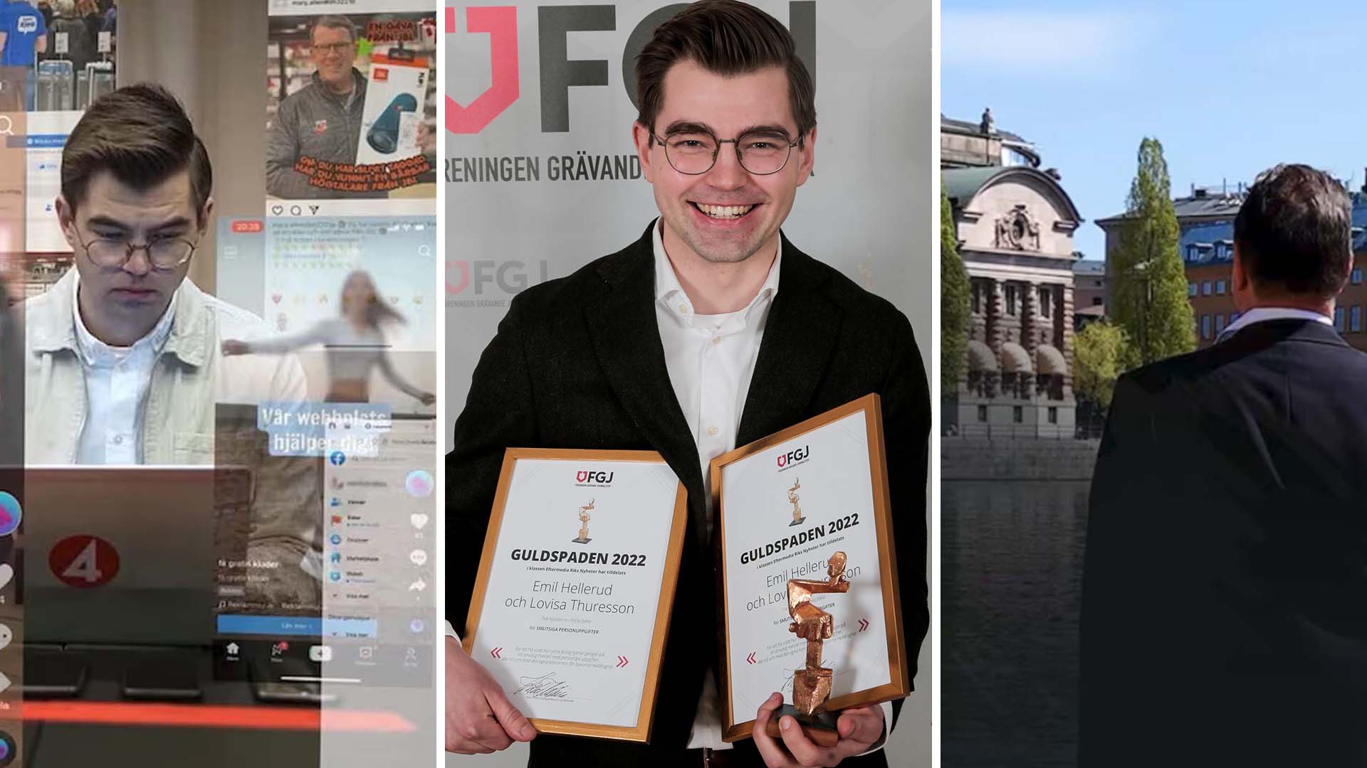 Dubbla guldspadar till Kalla fakta