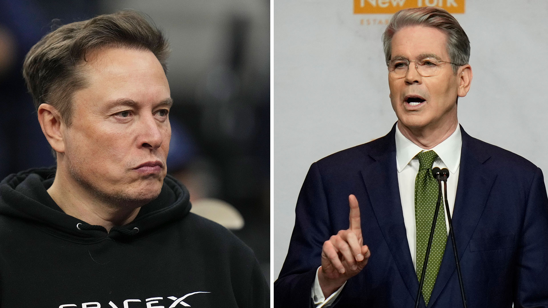 Musk och Bessent i storbråk i Ovala rummet
