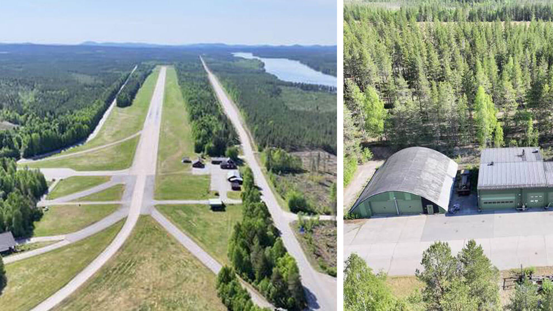 Flygbasen i Åmsele kan bli din – se bilderna här